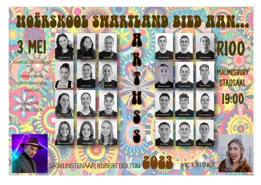 03 MEI – HOERSKOOL SWARTLAND – ARTHSS – DIT IS UITEINDELIK ARTHSS TYD ...